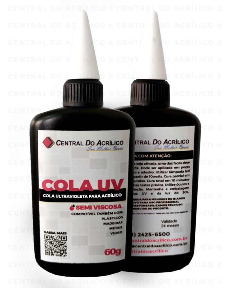 Cola UV | Central Do Acrílico