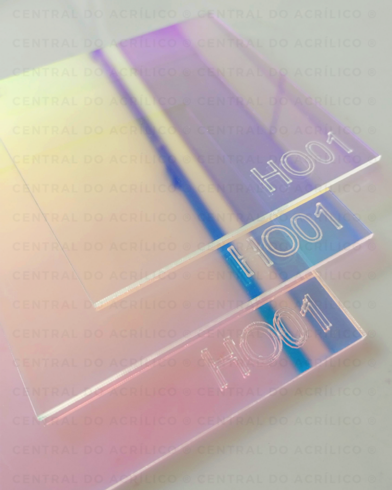 ACRÍLICO HOLOGRÁFICO | Central Do Acrílico